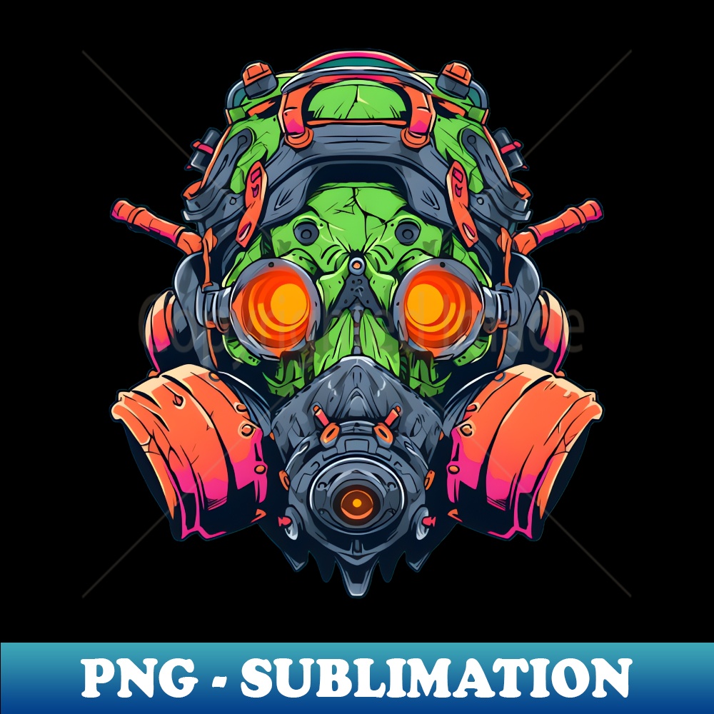 Zombie in gas mask - Premium Sublimation Digital Download - | Inspire ...