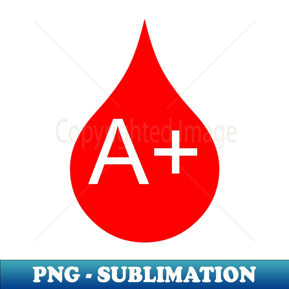 A blood type - Retro PNG Sublimation Digital Download - Crea | Inspire ...