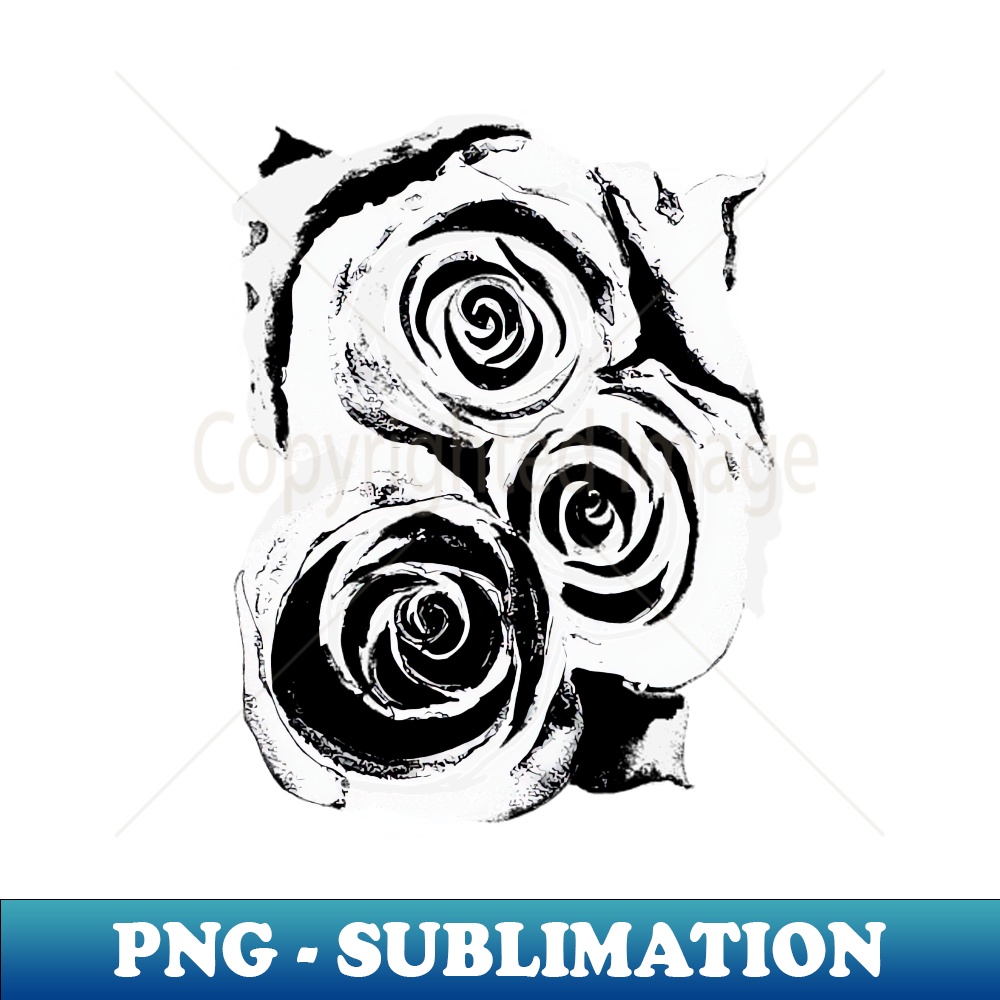 Abstract Rosey Roses - Sublimation-Ready PNG File - Add a Fe | Inspire ...