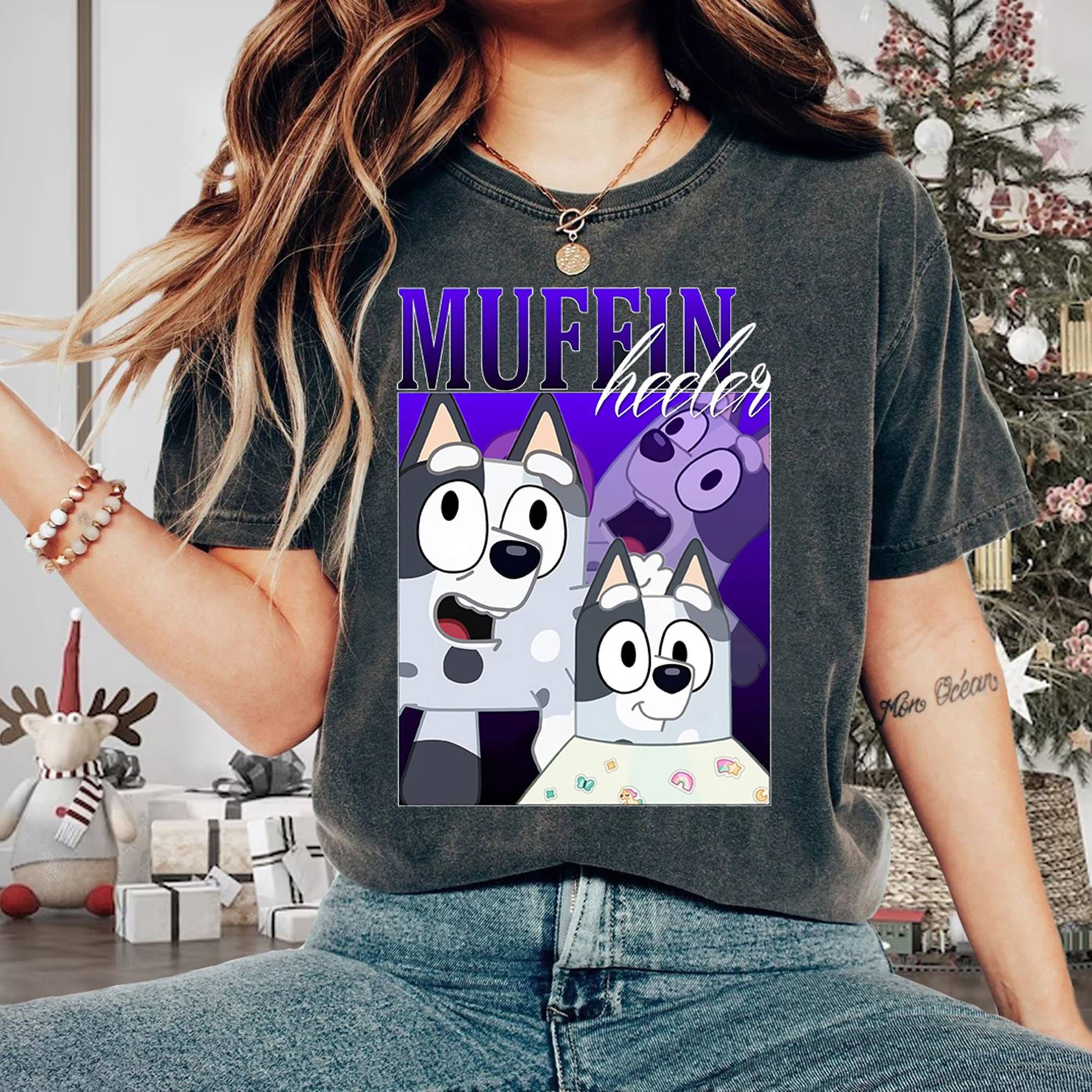 Bluey Show Sweatshirt, Bluey Family Hoodie, Bingo and Muffin | Inspire ...