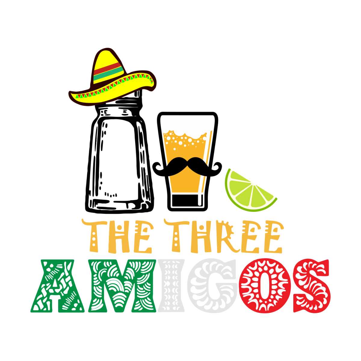 The Three Amigos Svg, Trending Svg, Cinco De Mayo Svg, Three | Inspire ...