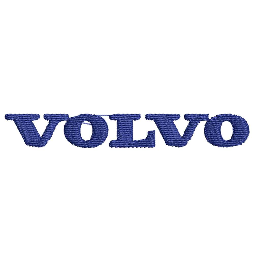 Volvo Logo Car Embroidery Design File Volvo Logo Car Embroid | Inspire ...