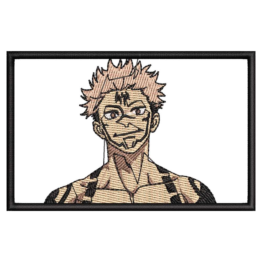 Jujutsu Kaisen Sukuna Embroidery Design Anime Design Embroid | Inspire ...