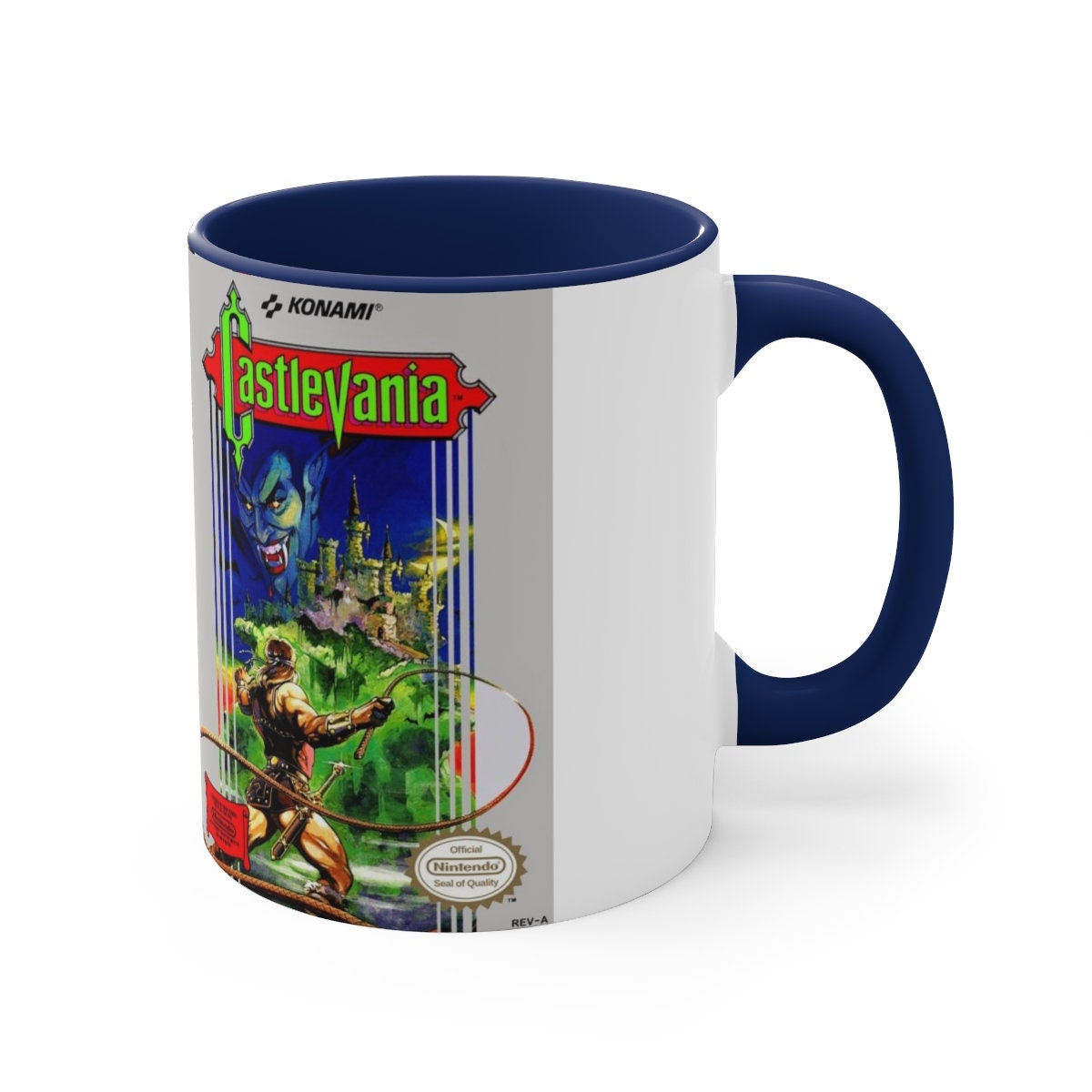 Castlevania 1 NES 8 bit game box cover famicom Accent Coffee | Inspire ...