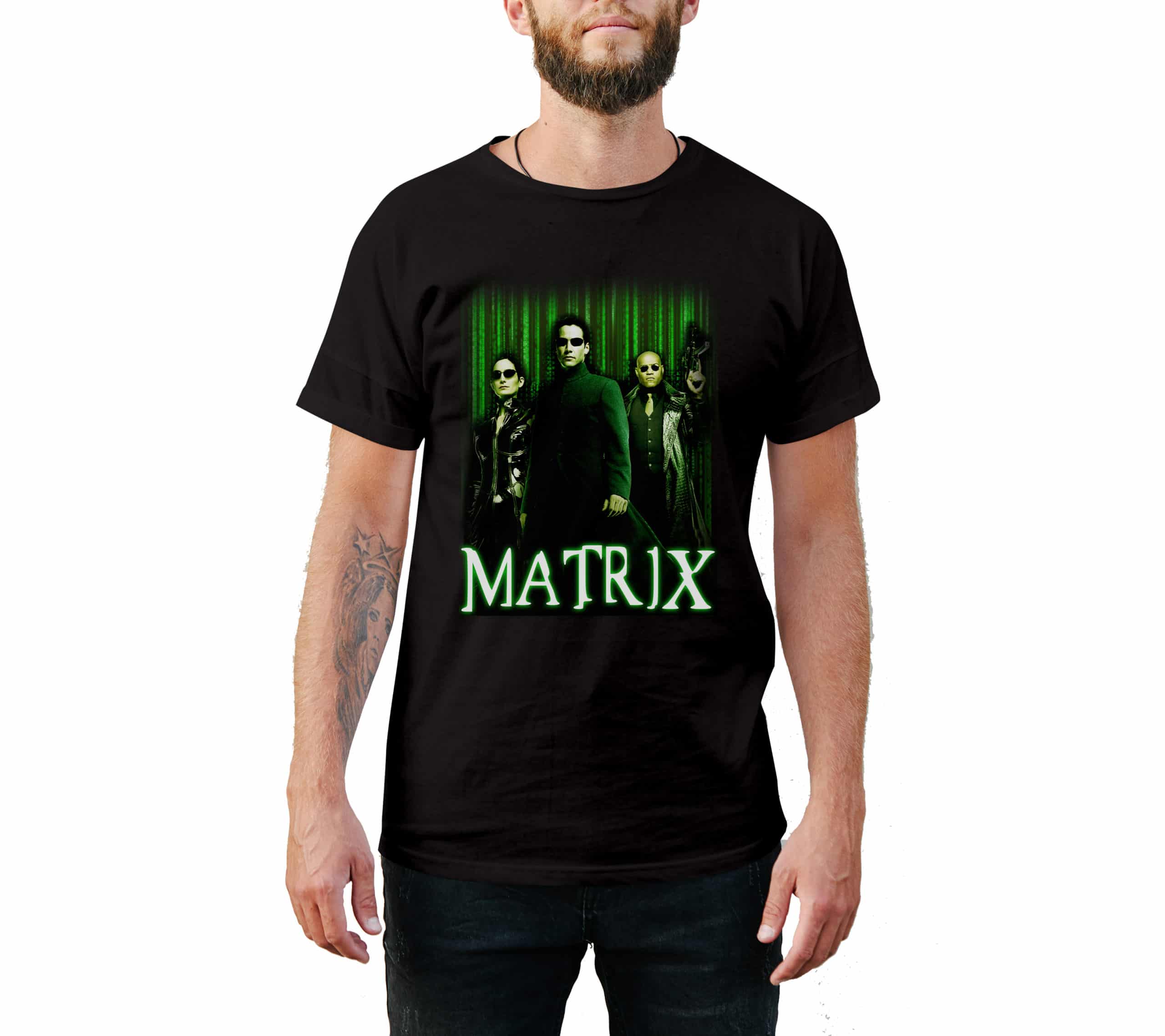The Matrix Style T-Shirt | Inspire Uplift