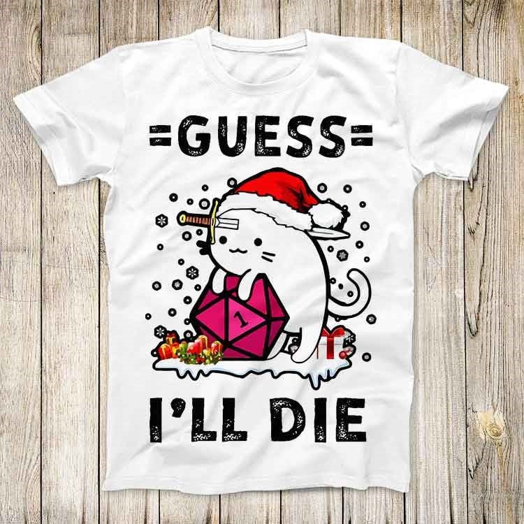 Guess Ill Die Cat Meowster D&D Dice DnD Online Gaming RPG Ch | Inspire ...