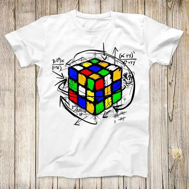 Rubiks Cube Master Gamer Puzzle Solution Technical Drawing T - Inspire ...