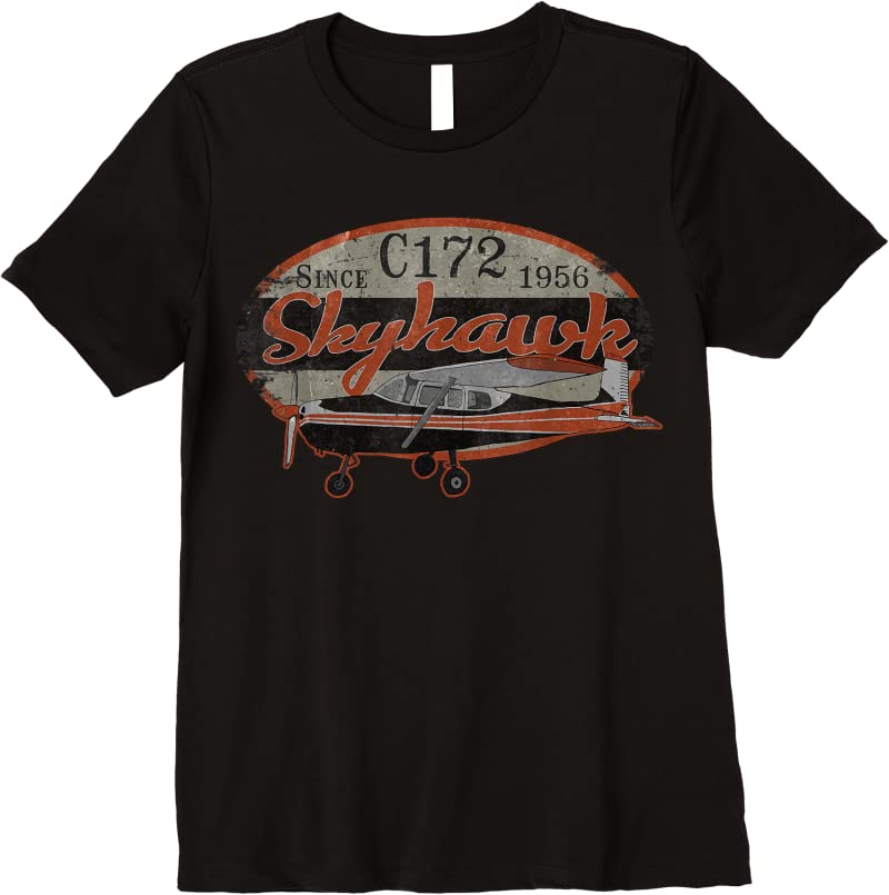 Adorable C-172 Skyhawk Vintage Retro C172 Airplane Flying Pi - Inspire ...