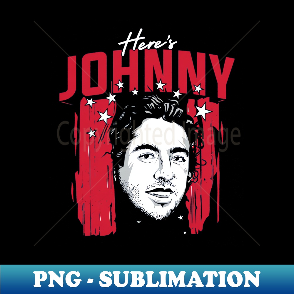 Johnny Gaudreau Heres Johnny - Stylish Sublimation Digital D | Inspire Uplift