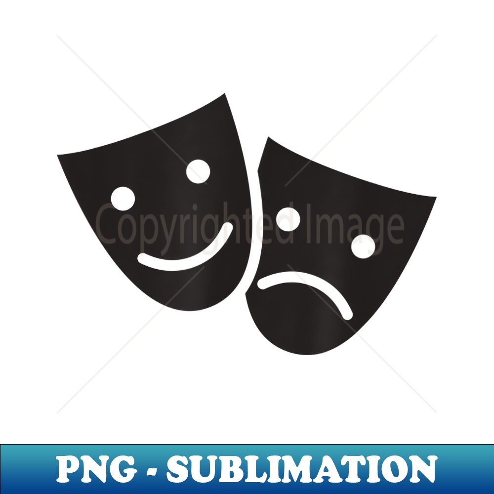 Drama Masks - Comedy and Tragedy Masks - Premium Sublimation | Inspire ...