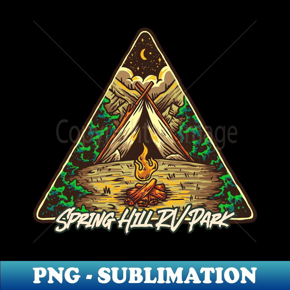 Spring Hill RV Park - Creative Sublimation PNG Download - Bo | Inspire ...