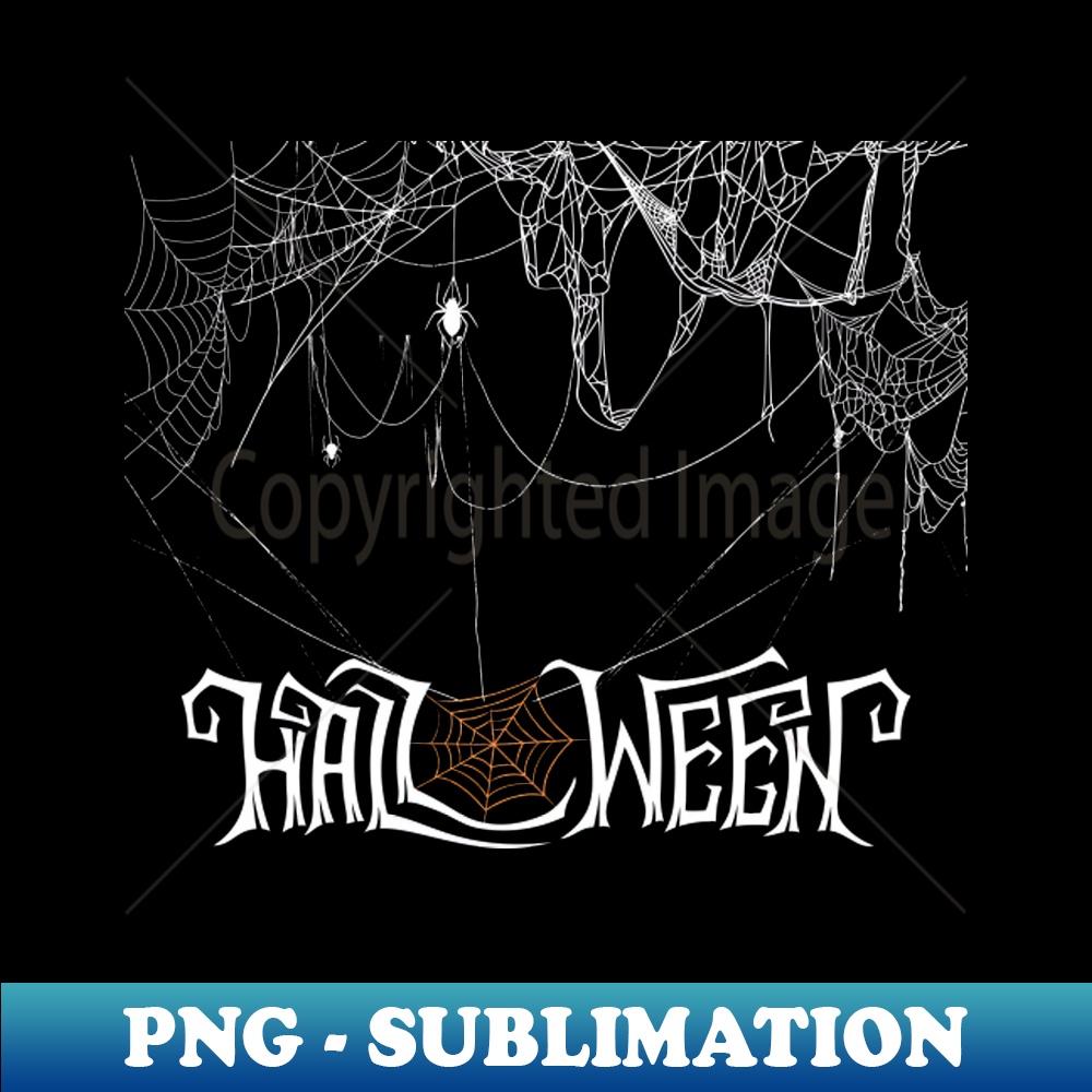 Halloween Spider Webs Pattern - Instant Sublimation Digital | Inspire ...