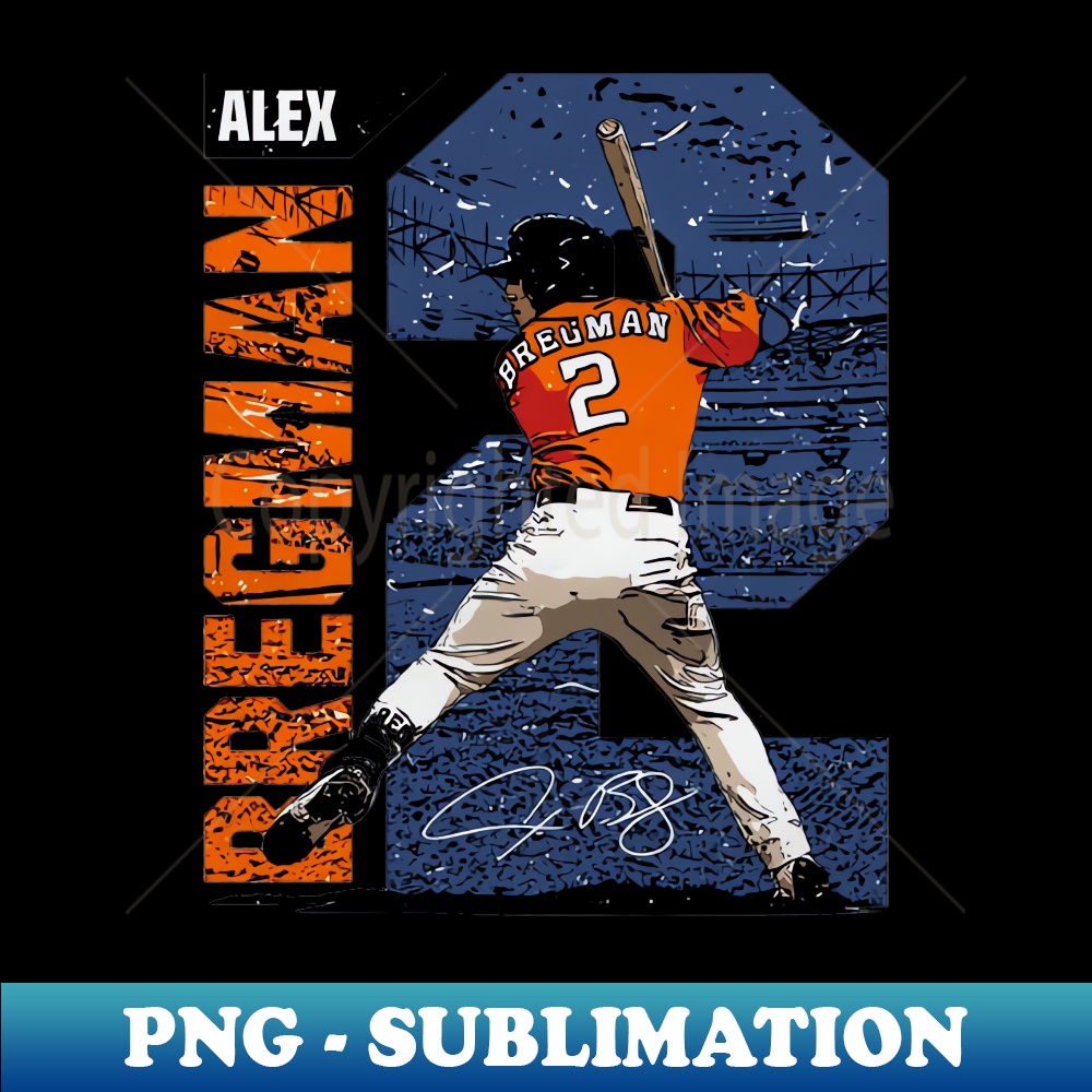 Alex Bregman Houston Stadium - Professional Sublimation Digi | Inspire Uplift