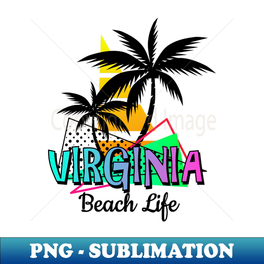 Virginia Beach Life VA State Summer Palm Trees - PNG Transp | Inspire ...