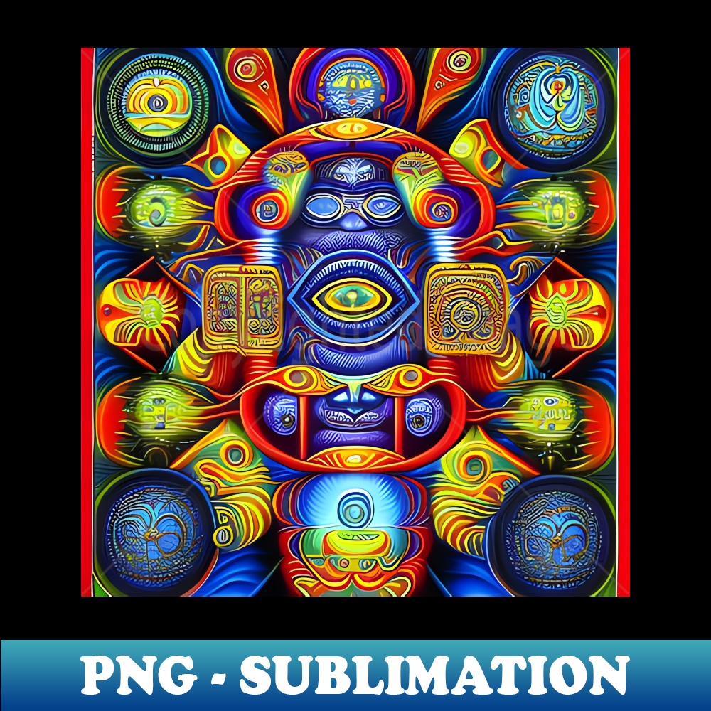 Dosed in the Machine 32 - Trippy Psychedelic Art - Artistic | Inspire ...