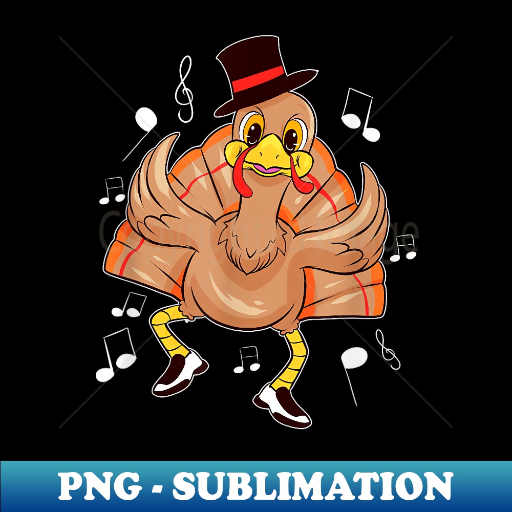 Tap Dancing Turkey Thanksgiving Step Dancer - Aesthetic Subl | Inspire ...