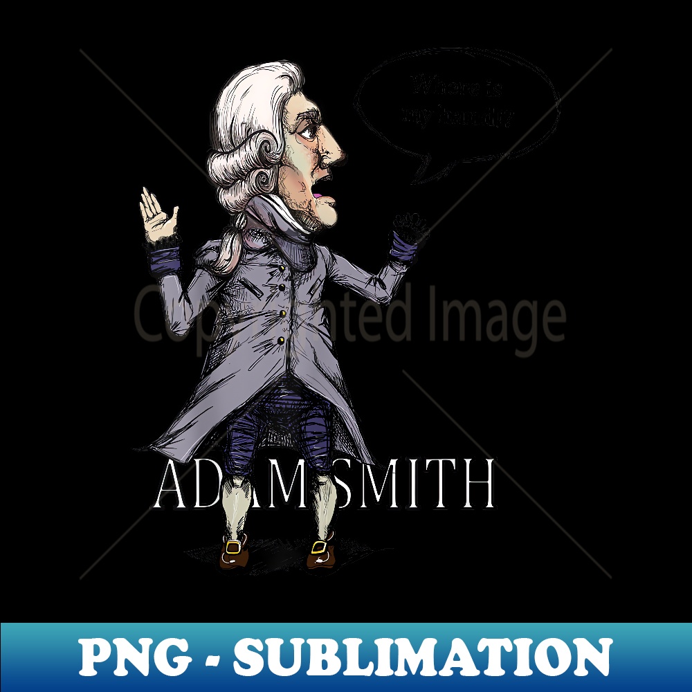 Adam Smith Invisible Hand Economics - PNG Sublimation Digita | Inspire ...