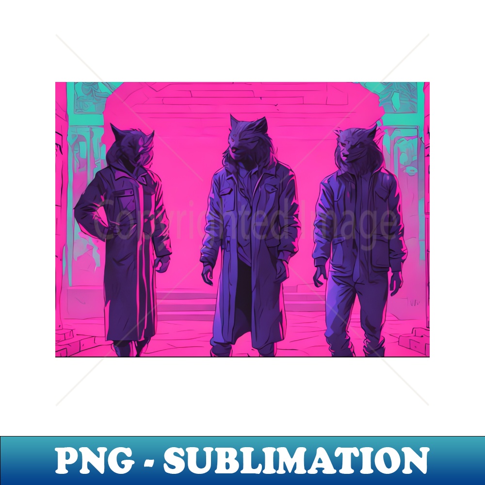 Three wolves - Instant Sublimation Digital Download - Defyin | Inspire ...