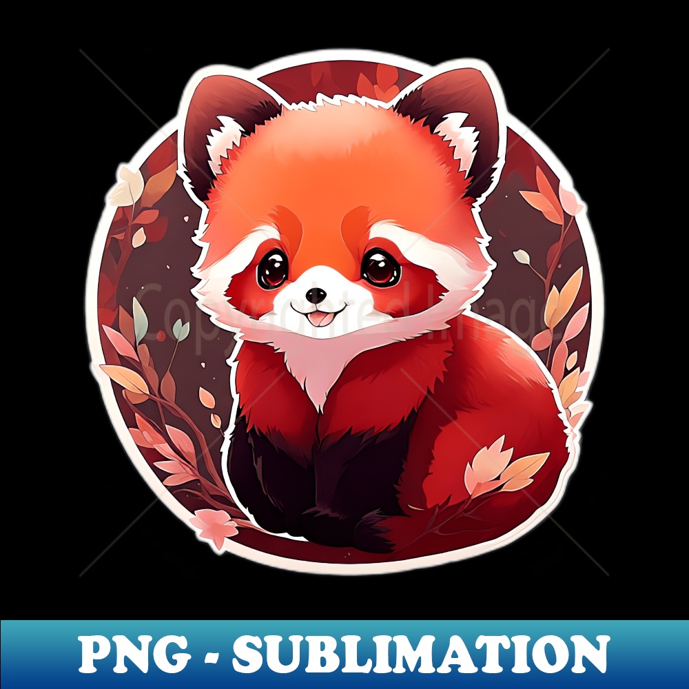 Cute Adorable Red Panda Bear Kawaii Animal - High-Quality PN | Inspire Uplift