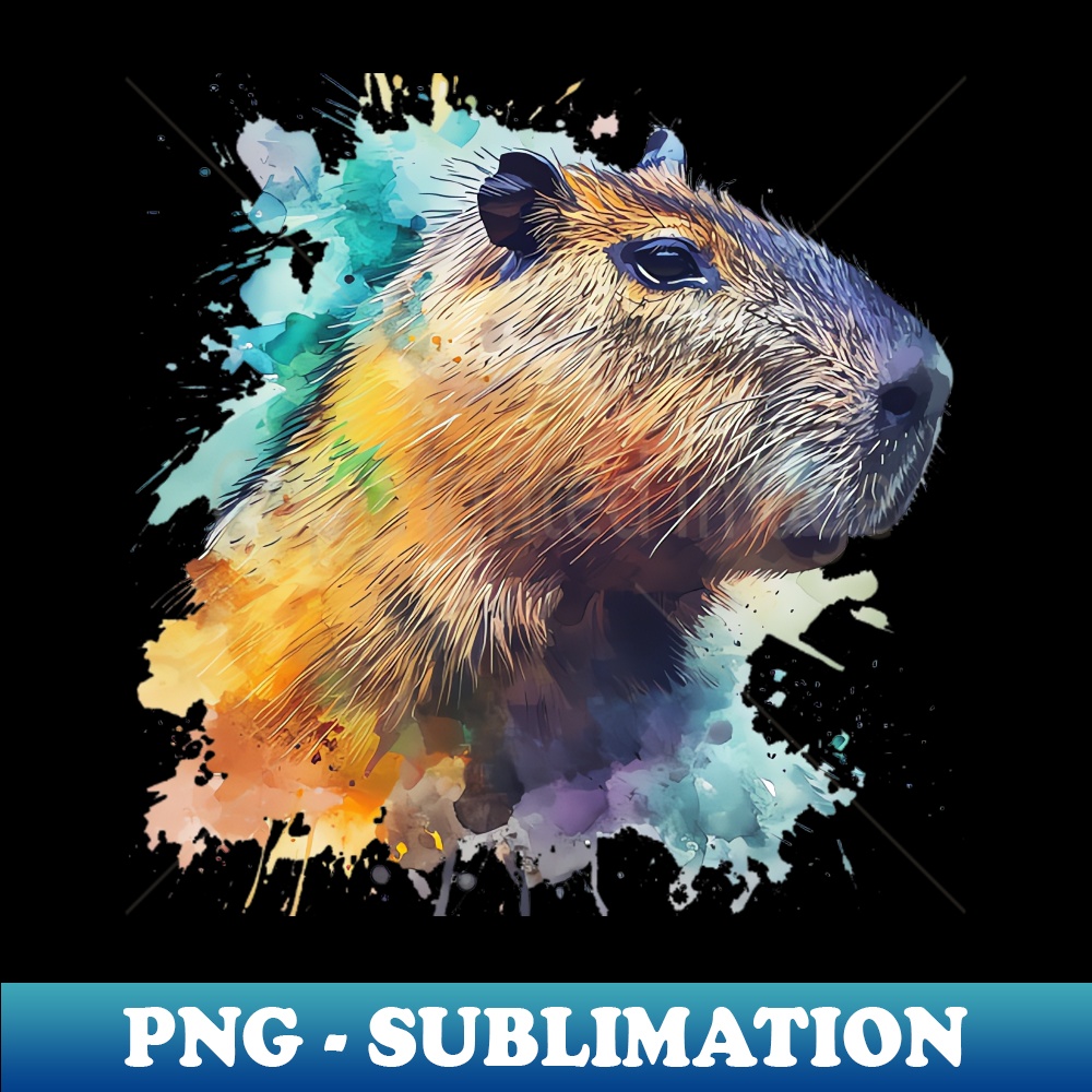 capybara - Decorative Sublimation PNG File - Capture Imagina | Inspire ...
