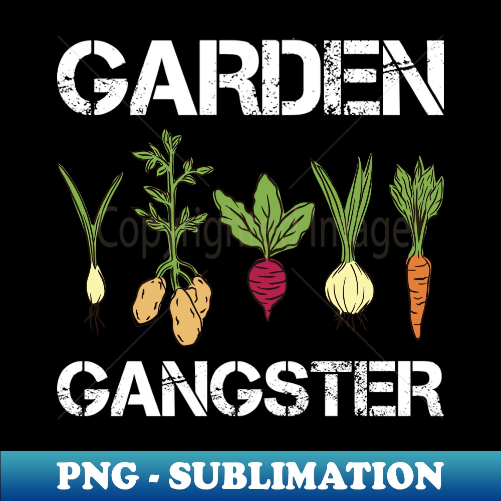 Garden Gangster for a Vegetable Gardener - PNG Transparent S | Inspire ...