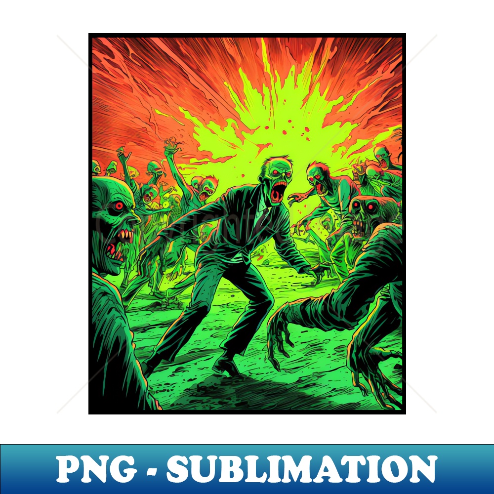 Creepy Zombie - Aesthetic Sublimation Digital File - Create | Inspire ...