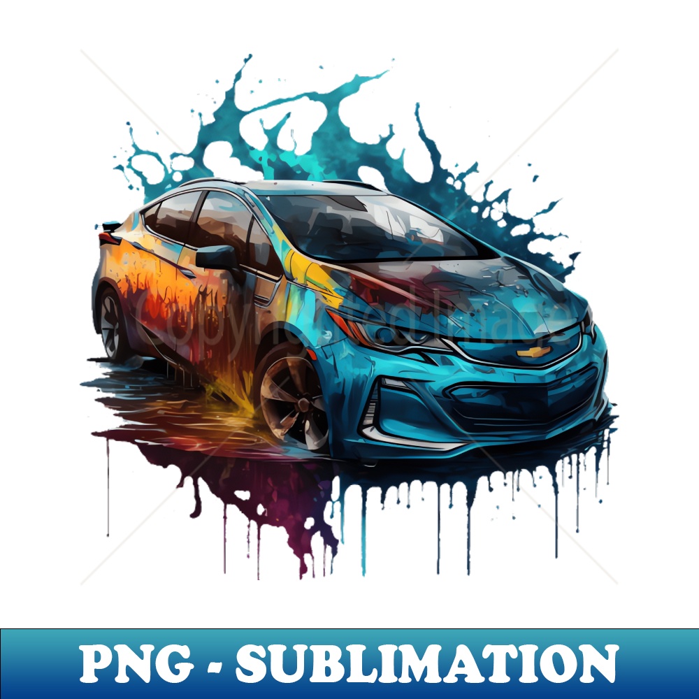 Chevy Volt - PNG Transparent Sublimation Design - Boost Your - Inspire ...