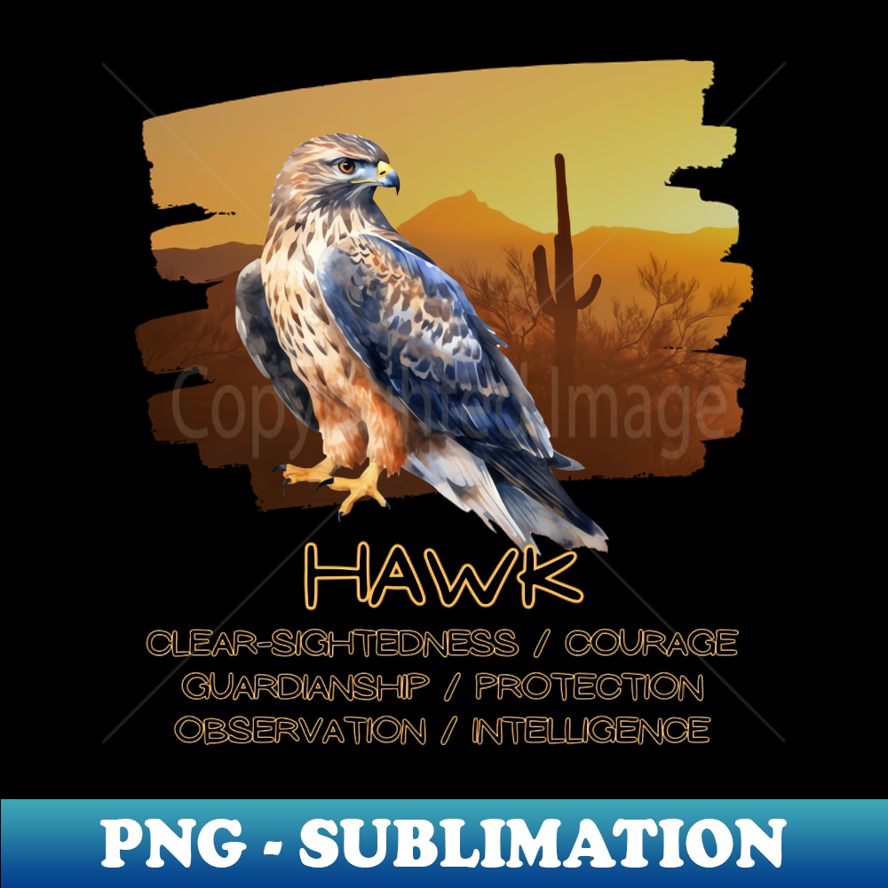 Spirit Power Animal Guide Totem HAWK Mascot Symbol - Signatu | Inspire ...