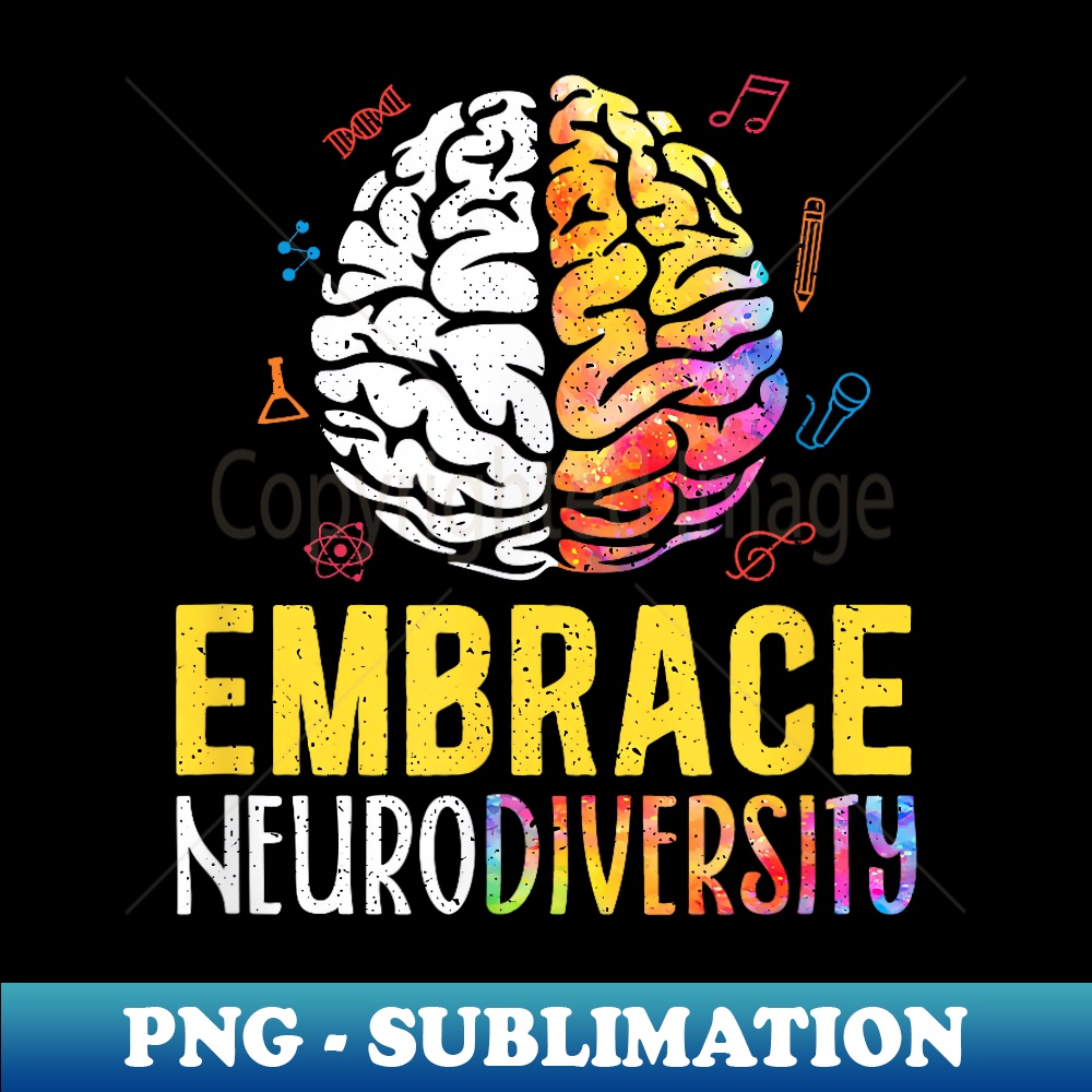 Neurodiversity Embrace Autism Mental Health Awareness ADHD - - Inspire ...