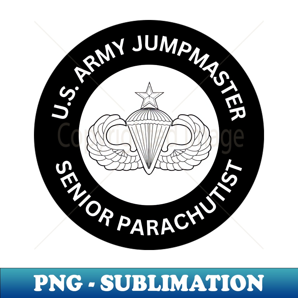 Army Senior Jump Wings - Airborne Jumpmaster - Sublimation-R | Inspire ...