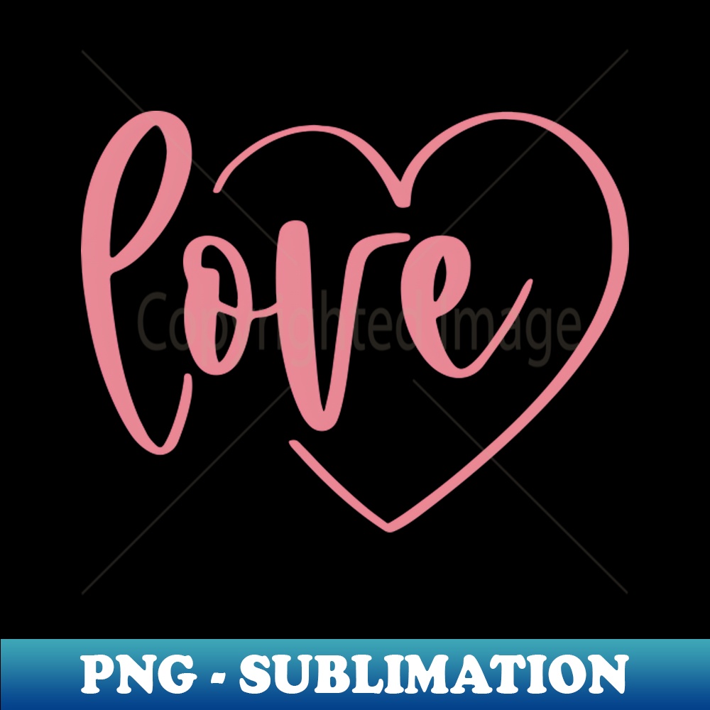 Love Inside Heart - Aesthetic Sublimation Digital File - Rev | Inspire ...