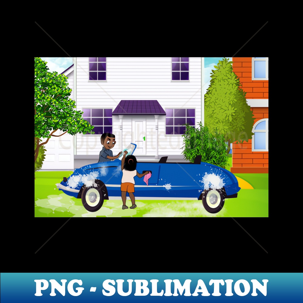 Car wash - High-Resolution PNG Sublimation File - Revolution | Inspire ...