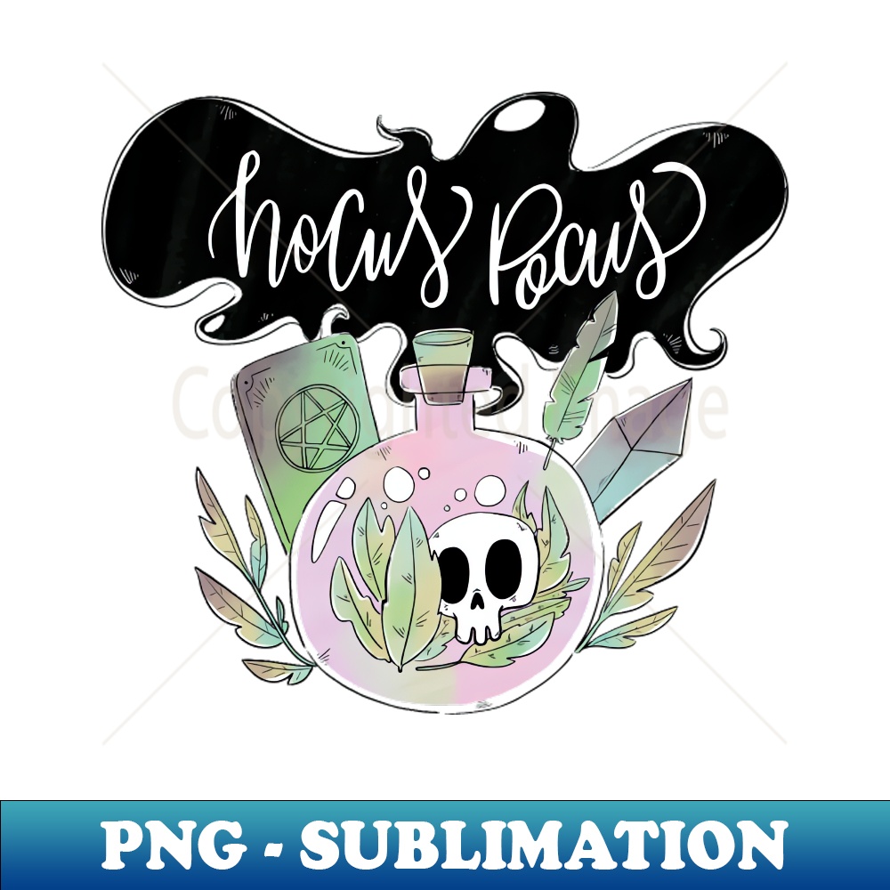 Hocus Pocus - PNG Transparent Sublimation Design - Enhance Y | Inspire ...