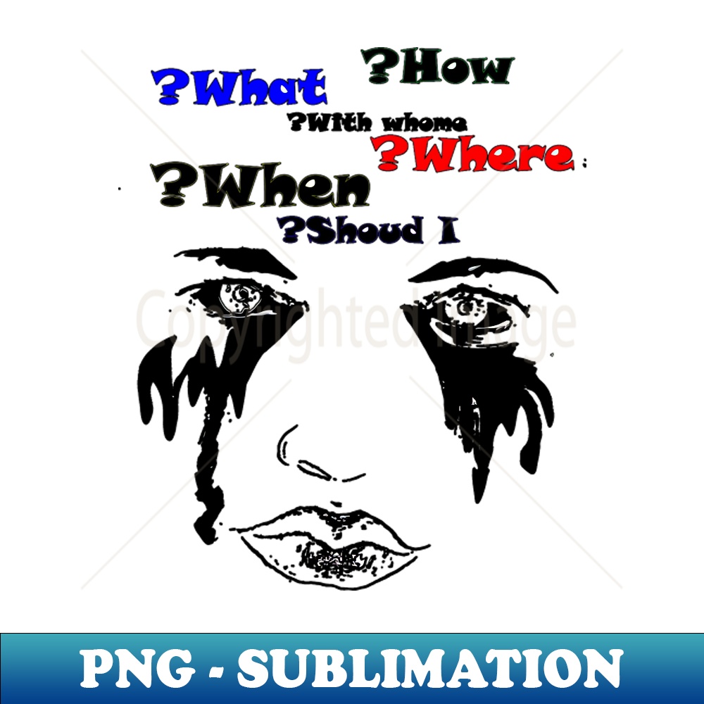 Sad face - PNG Transparent Sublimation File - Vibrant and Ey - Inspire ...