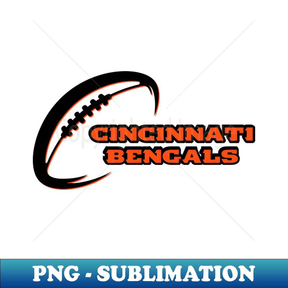 Cincinnati Bengals Football Icon - PNG Sublimation Digital D | Inspire ...