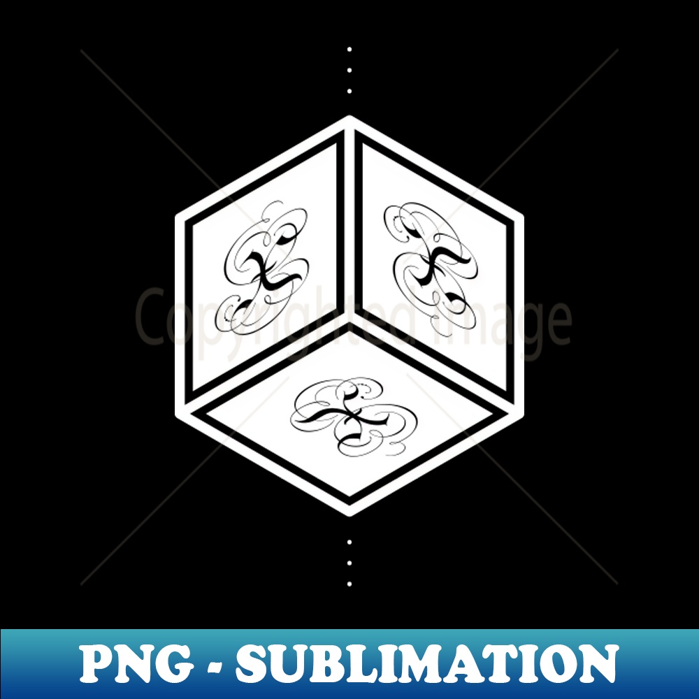 White decorative cube - PNG Transparent Sublimation File - S | Inspire ...