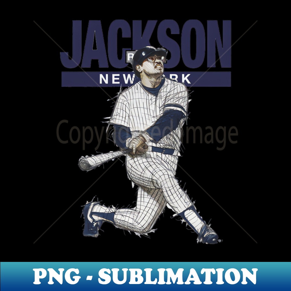 Reggie Jackson New York Y Mr October - Signature Sublimation | Inspire ...