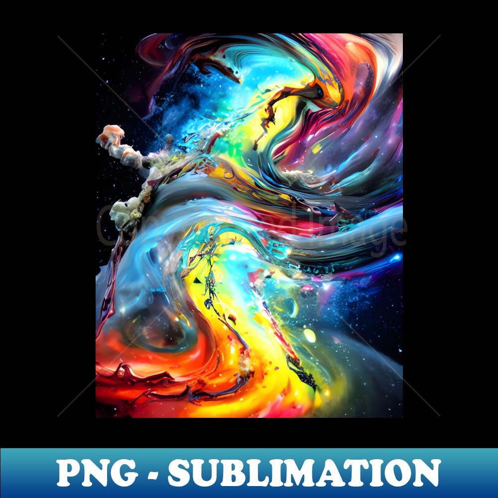 Ink Explosion Color Explosion Rainbow Swirls - Exclusive PNG | Inspire ...