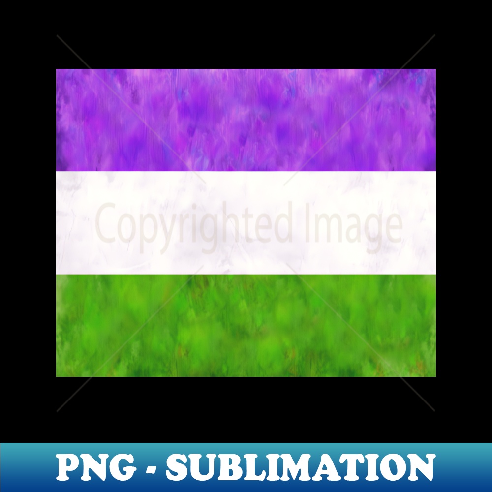 Genderqueer Pride Digital Quilt - Aesthetic Sublimation Digi | Inspire ...