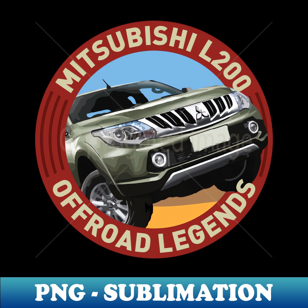 4x4 Offroad Legends Mitsubishi L200 - PNG Transparent Sublim | Inspire ...