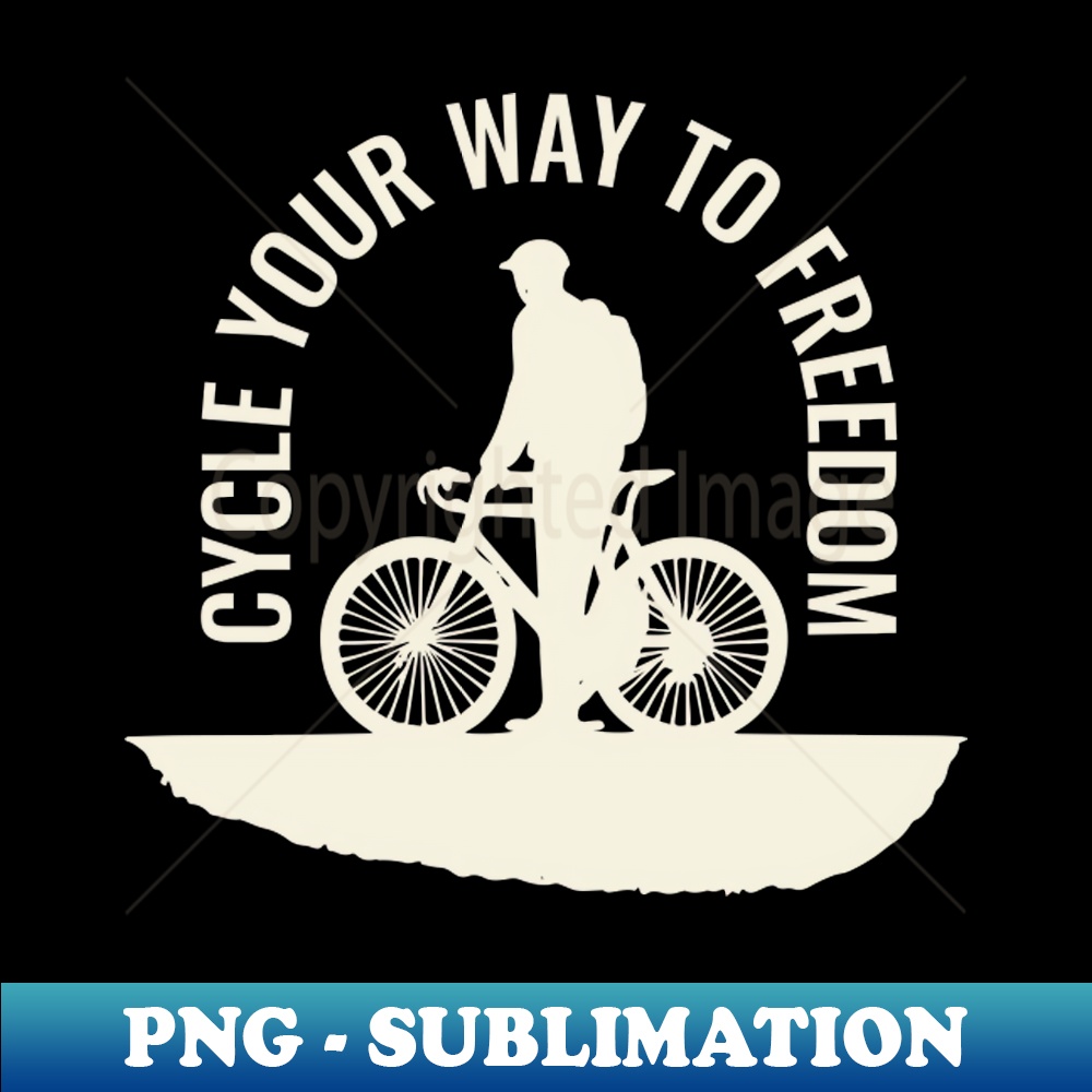 Cycle Your Way to Freedom - Sublimation-Ready PNG File - Unl | Inspire ...