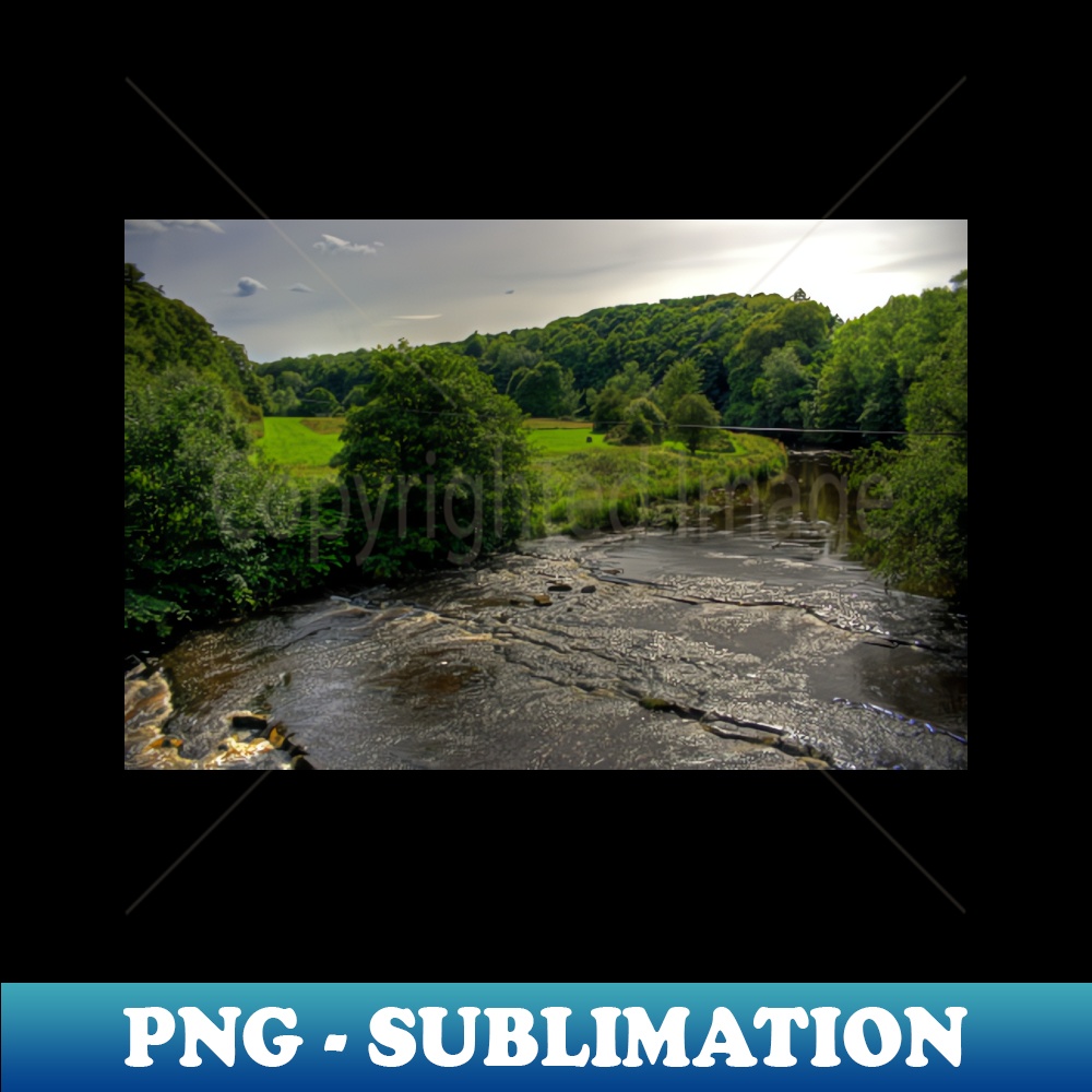 View from the Naysmith Bridge - Exclusive PNG Sublimation Do | Inspire ...