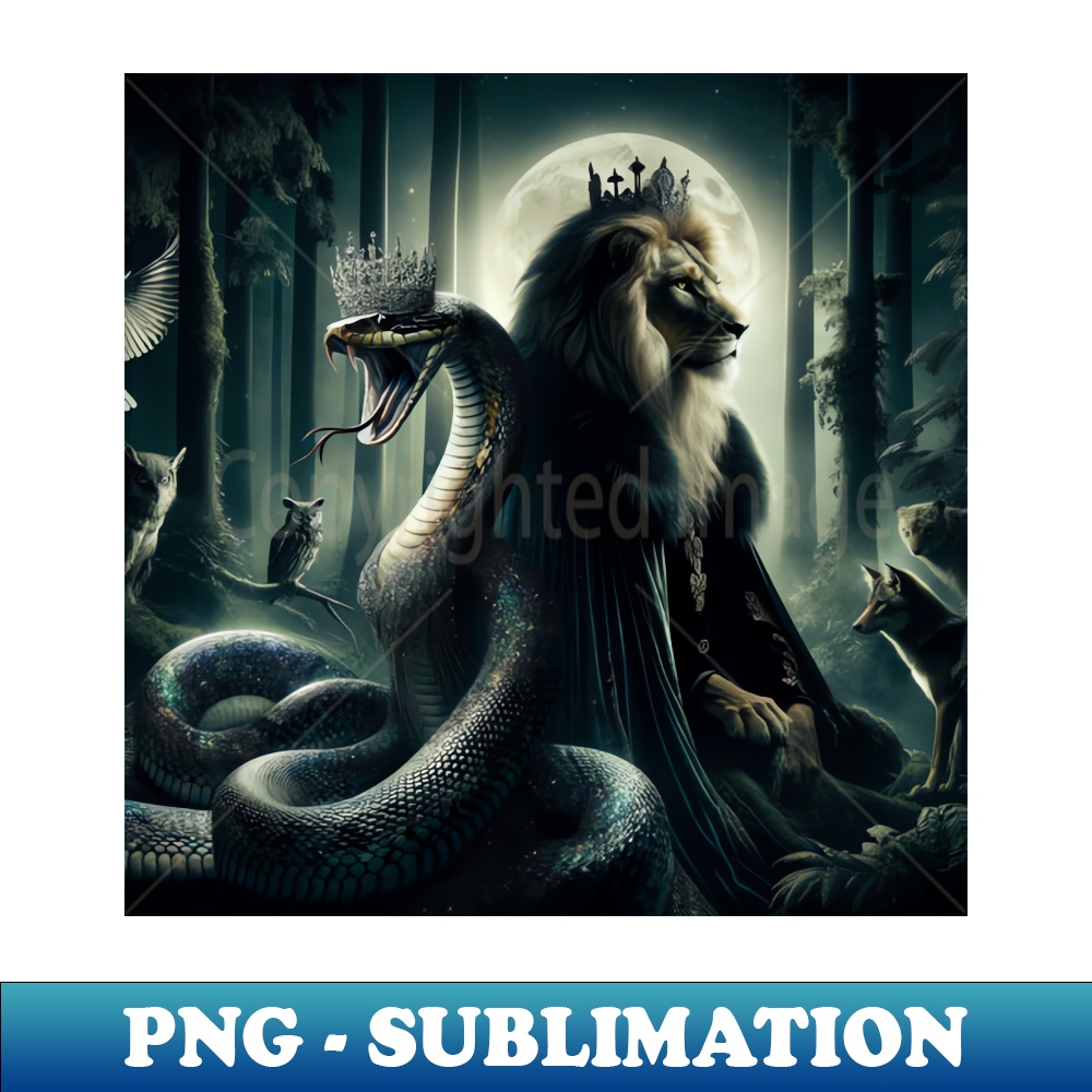 Marriage reality Snake and a Lyon - Artistic Sublimation Dig | Inspire ...