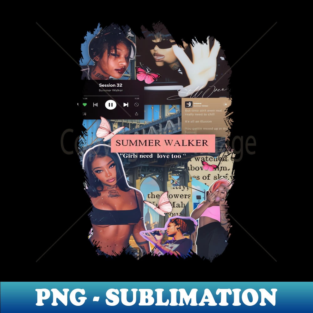 Summer Walker - Professional Sublimation Digital Download - | Inspire ...