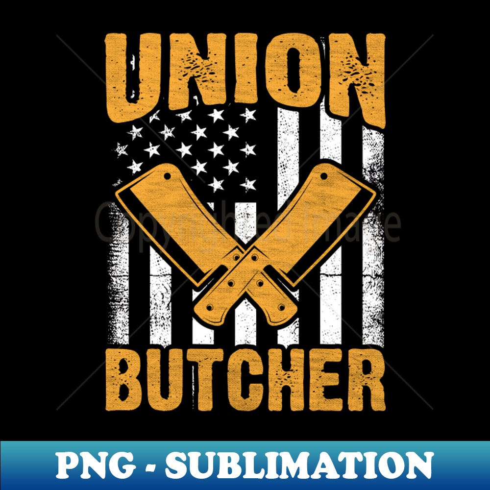 Union Butcher - American Flag July 4th Meat Cutter Butcher - | Inspire ...