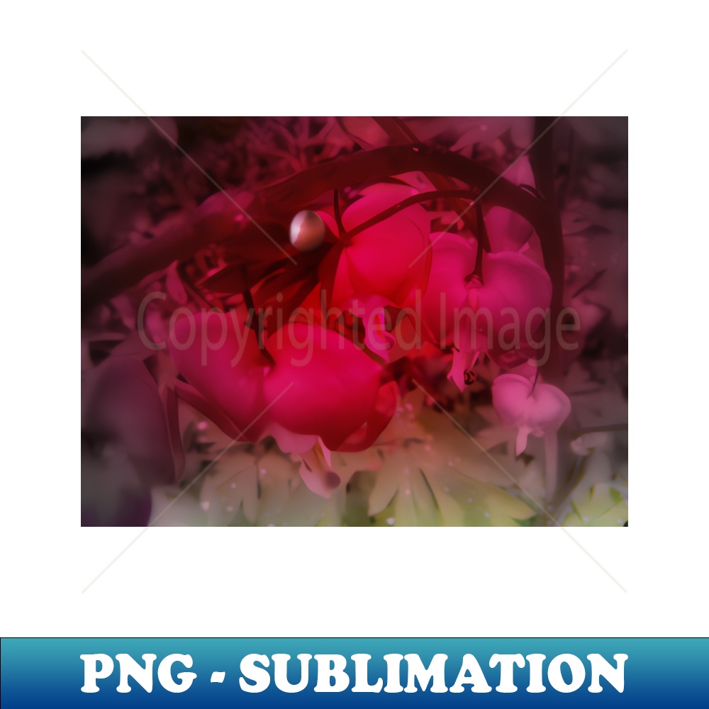 red tinted red bleeding hearts - High-Quality PNG Sublimatio | Inspire ...