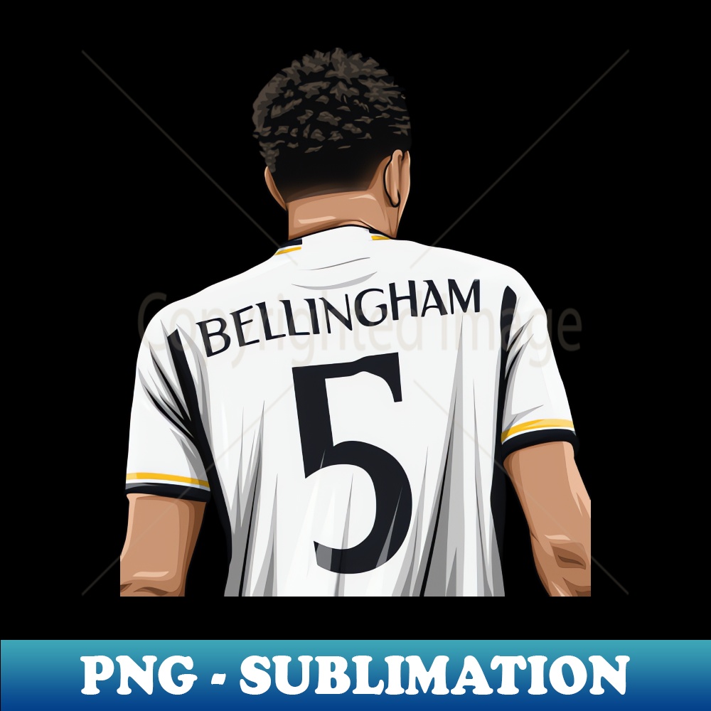 Jude Bellingham - High-Resolution PNG Sublimation File - Enh | Inspire ...