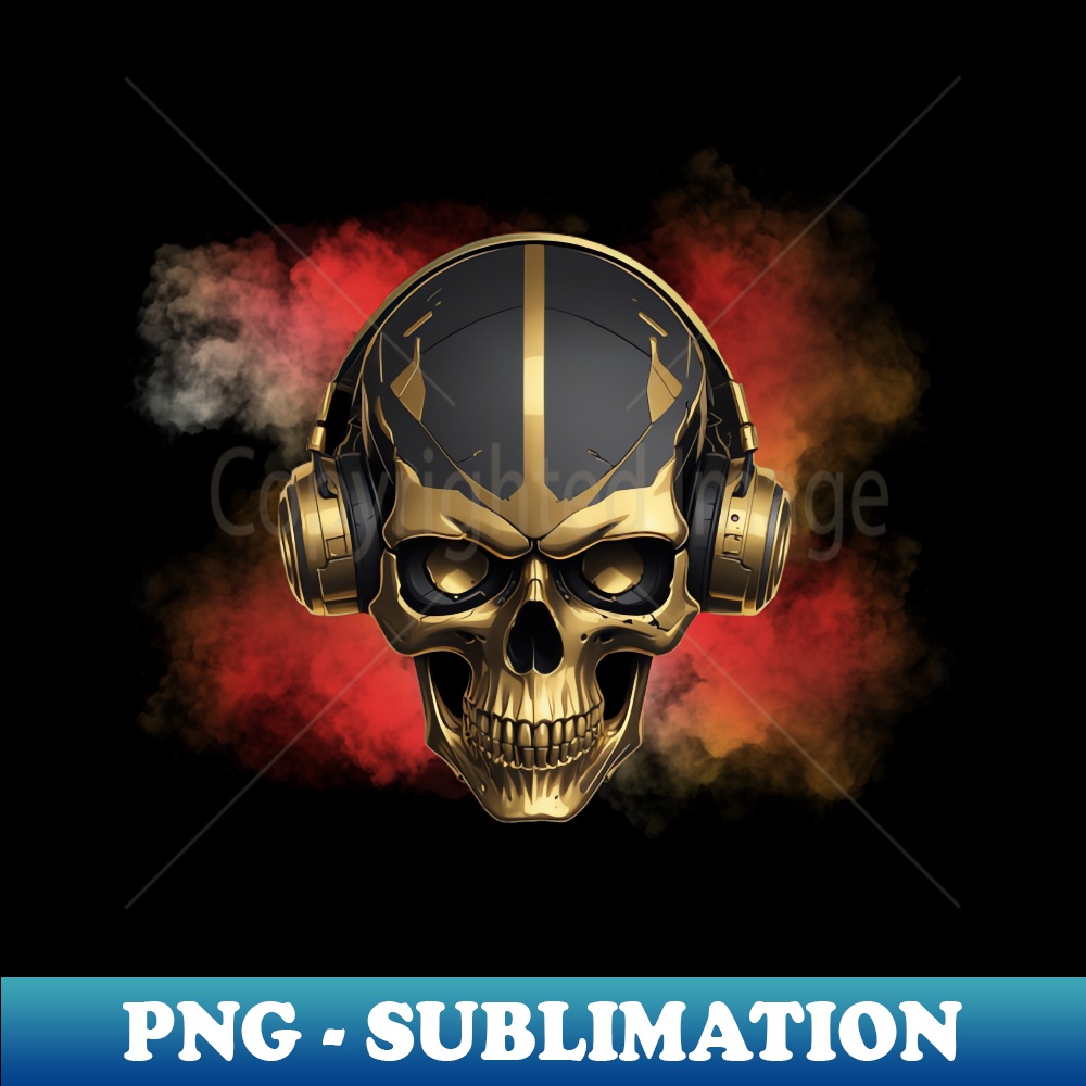 Cyberpunk Skull - PNG Transparent Sublimation File - Create | Inspire ...