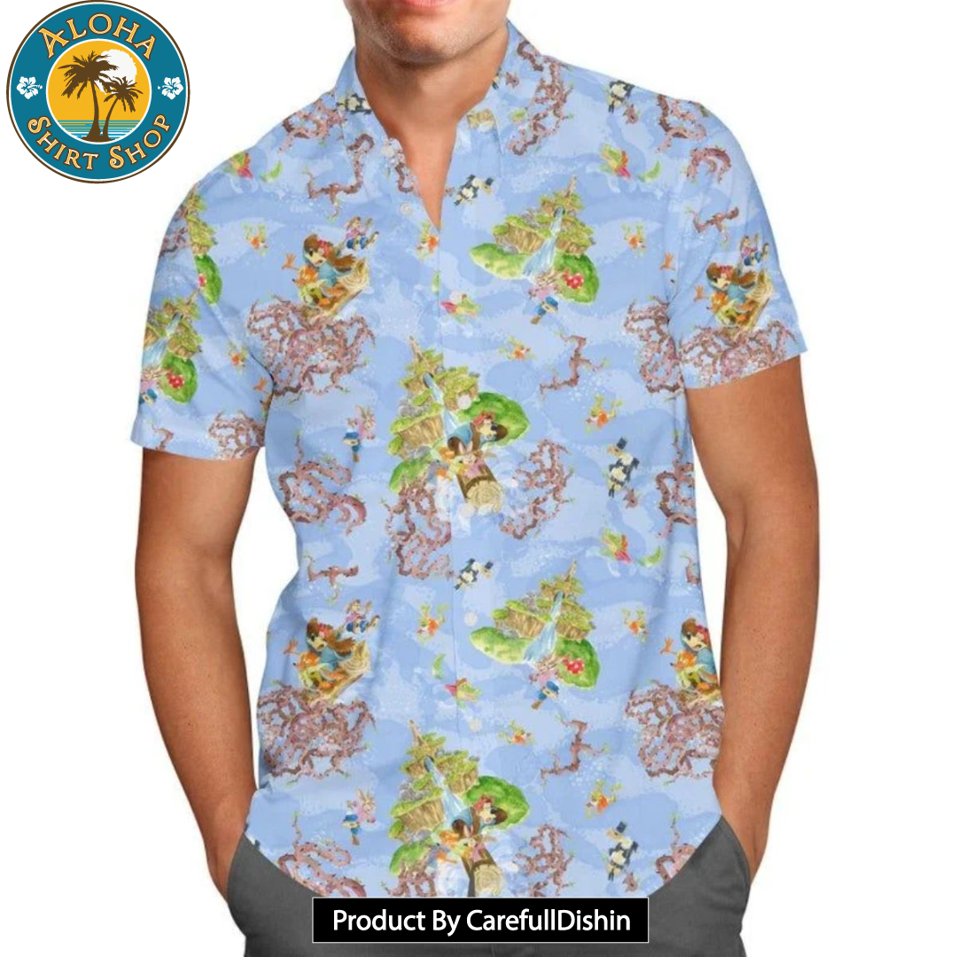 BEST Briar Patch Splash Mountain Cartoon Disney Hawaiian Shi | Inspire ...