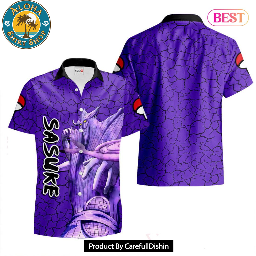 BEST Sasuke Uchiha Susanoo Hawaiian Shirts Custom Anime Merc | Inspire ...